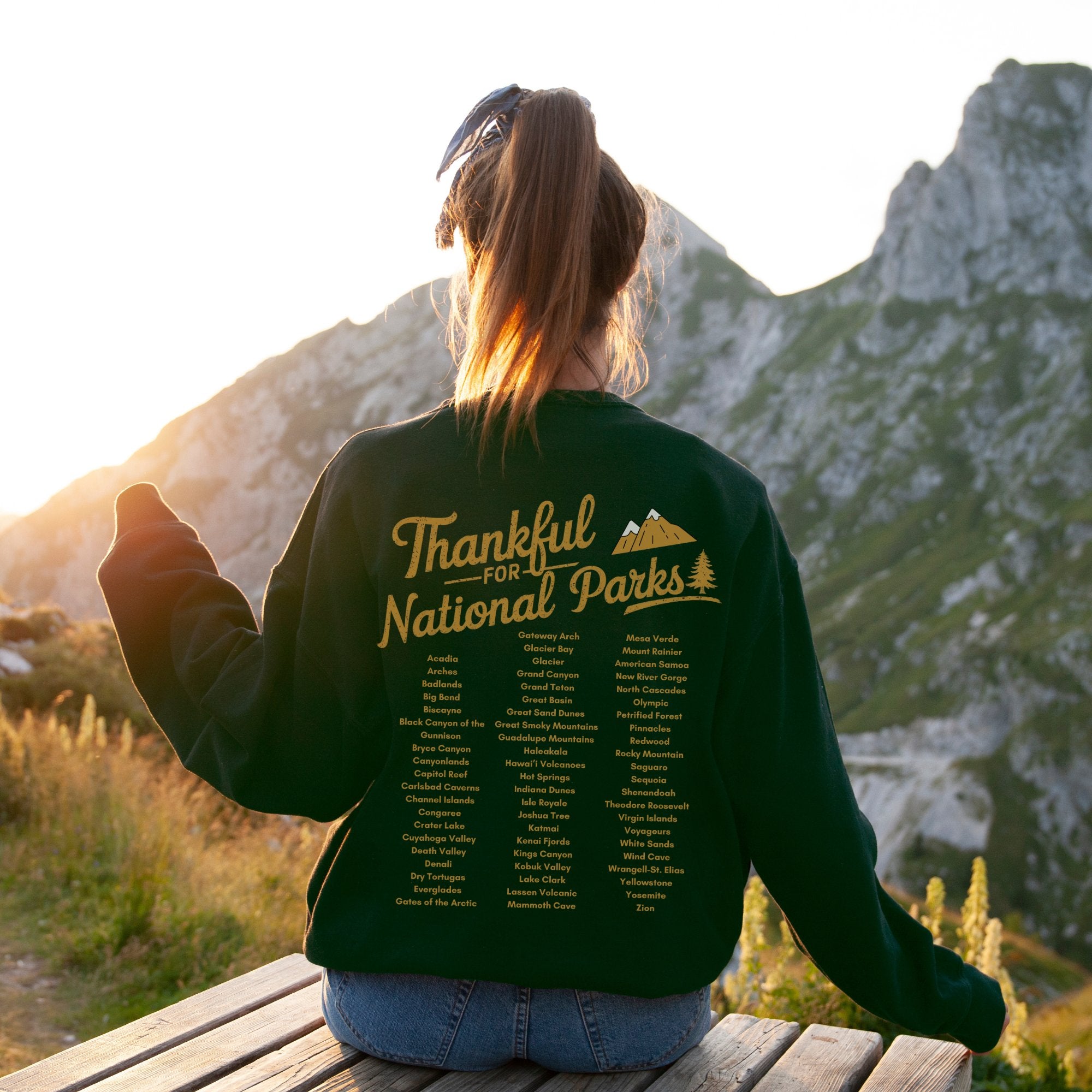 National Park Sweatshirts & Hoodies for Cozy Adventures – The Lincoln ...