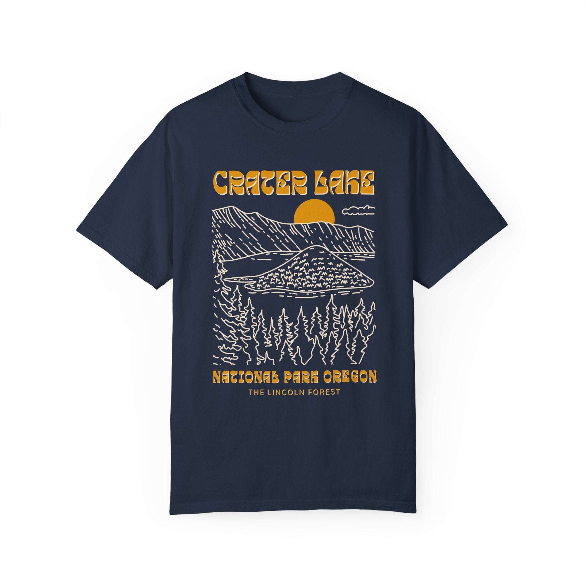 Crater Lake Sunset National Park Shirt – The Lincoln Forest