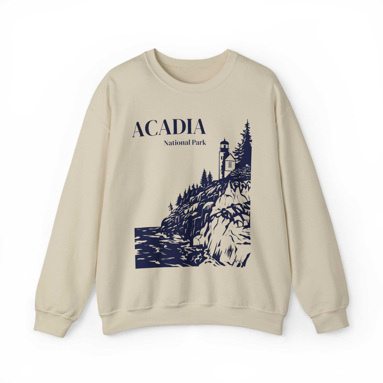 Acadia National Park Lighthouse Sweatshirt – The Lincoln Forest