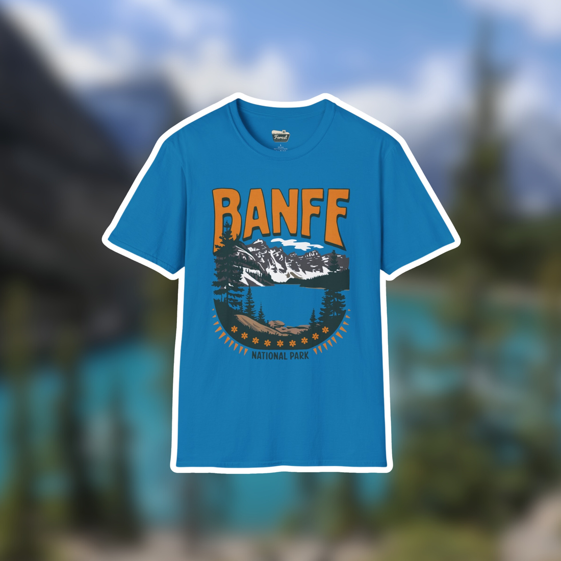 Banff National Park Shirt - Iconic Tee from the Canadian Rockies – The ...