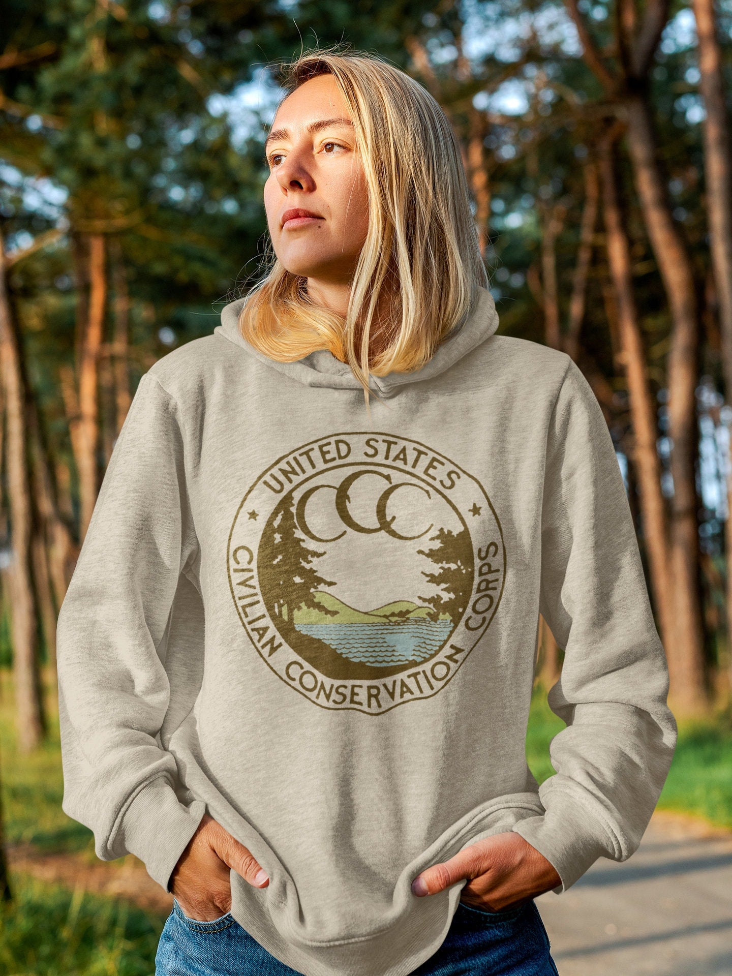 Civilian Conservation Corps CCC Hoodie Sweatshirt – The Lincoln Forest